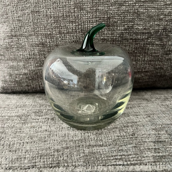 Art | Blenko Handcrafted Glass Apple Made In The Usa | Poshmark